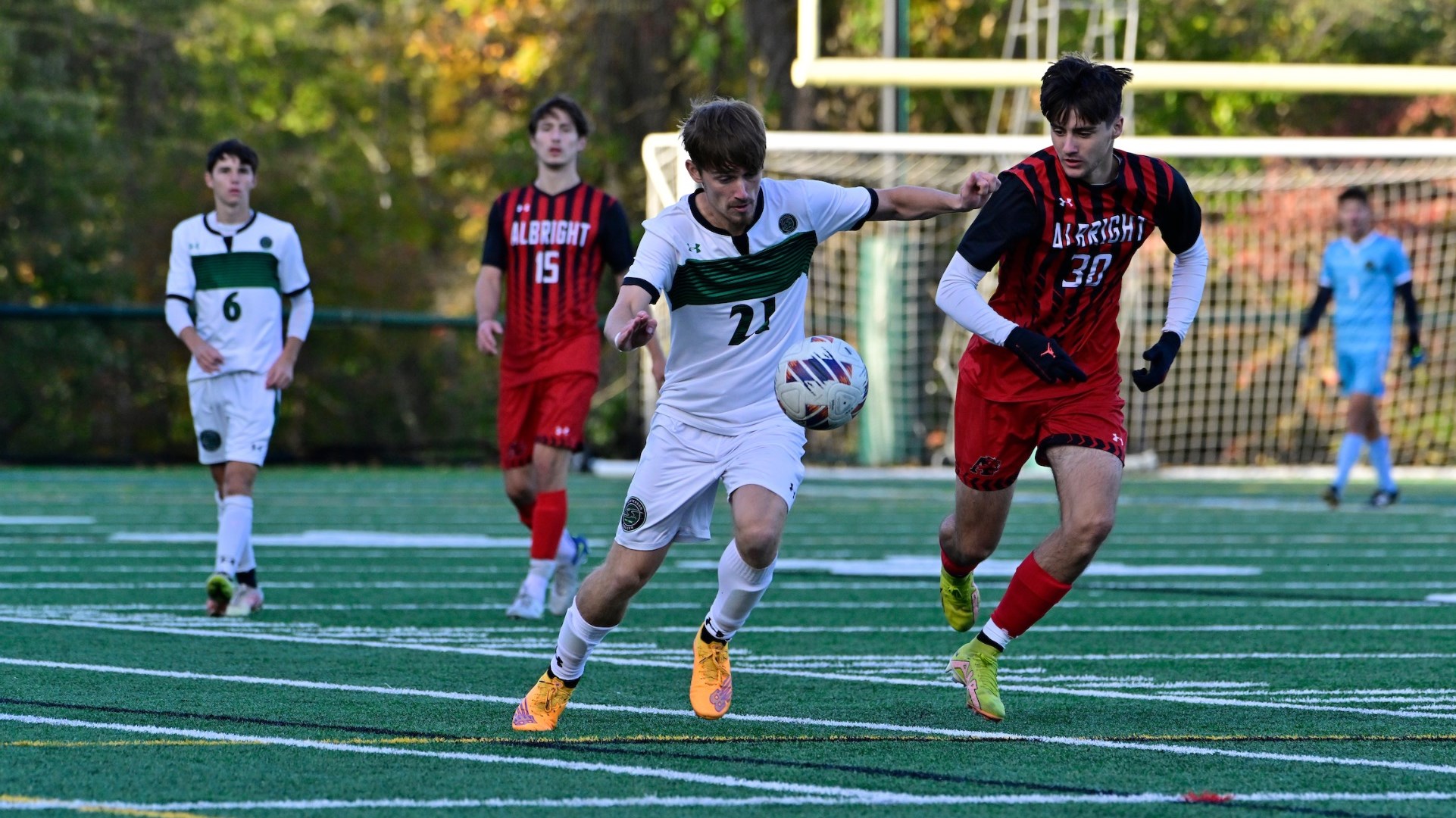 Men's Soccer falls to 4 seed Spartans 2-1 - Stevenson University