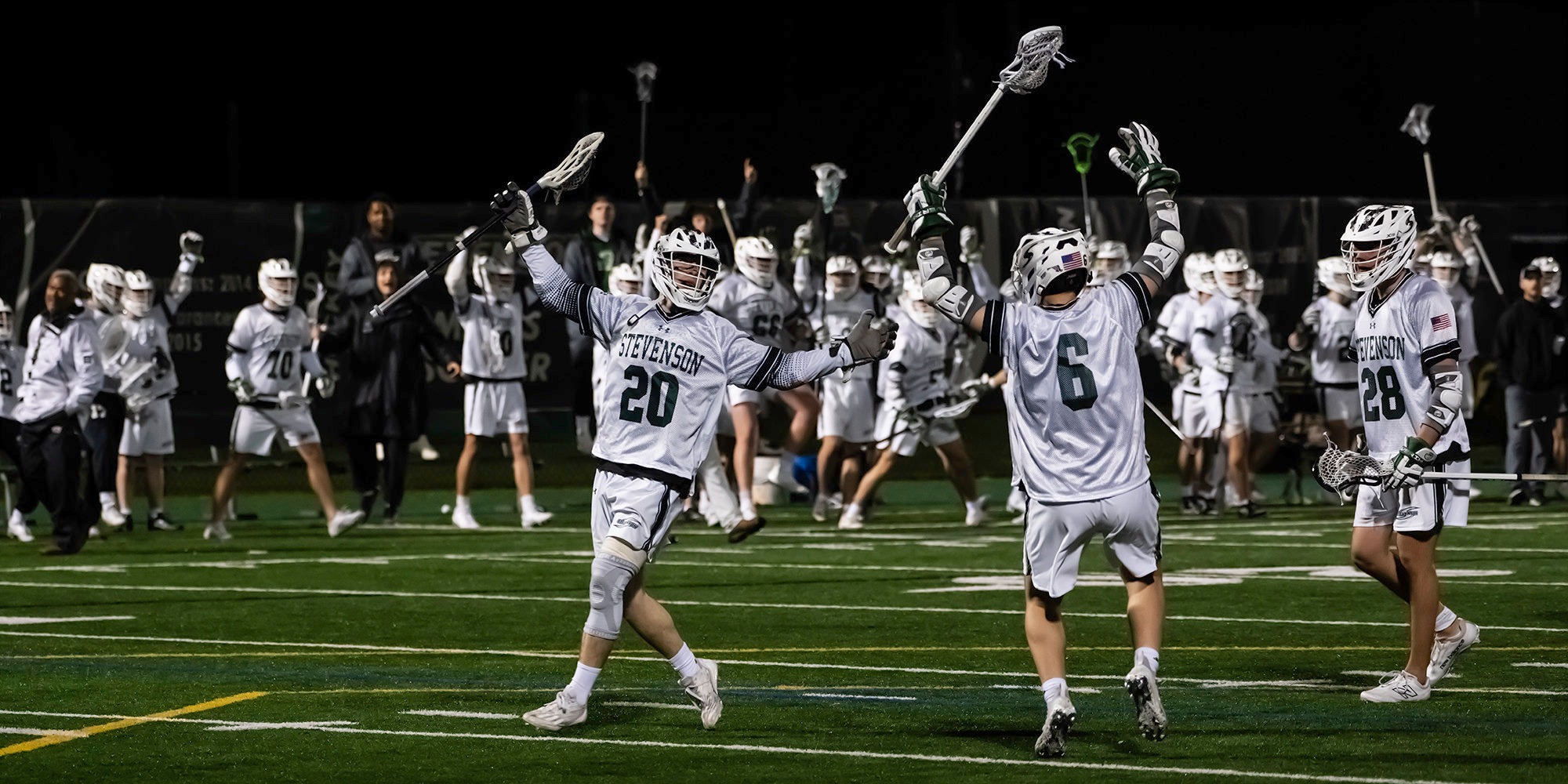 Eleven Mustangs contribute points in dominant victory over Blue Jays ...