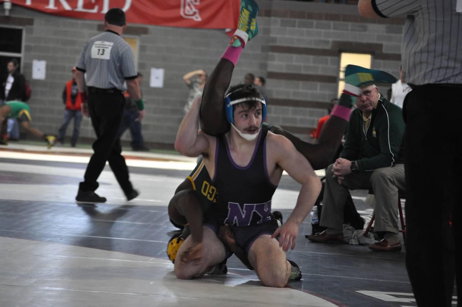 DJ Albonico - 2014-15 - Wrestling - NYU Athletics