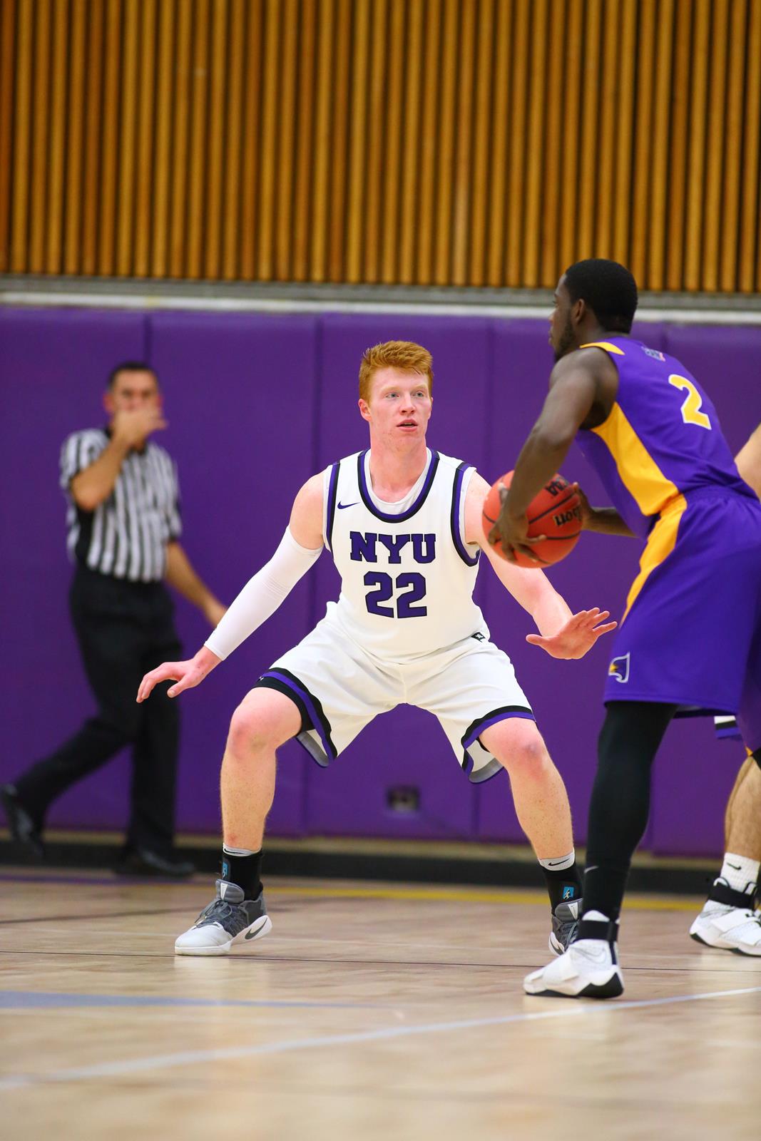 Joe Timmes - 2016-17 - Men's Basketball - NYU Athletics