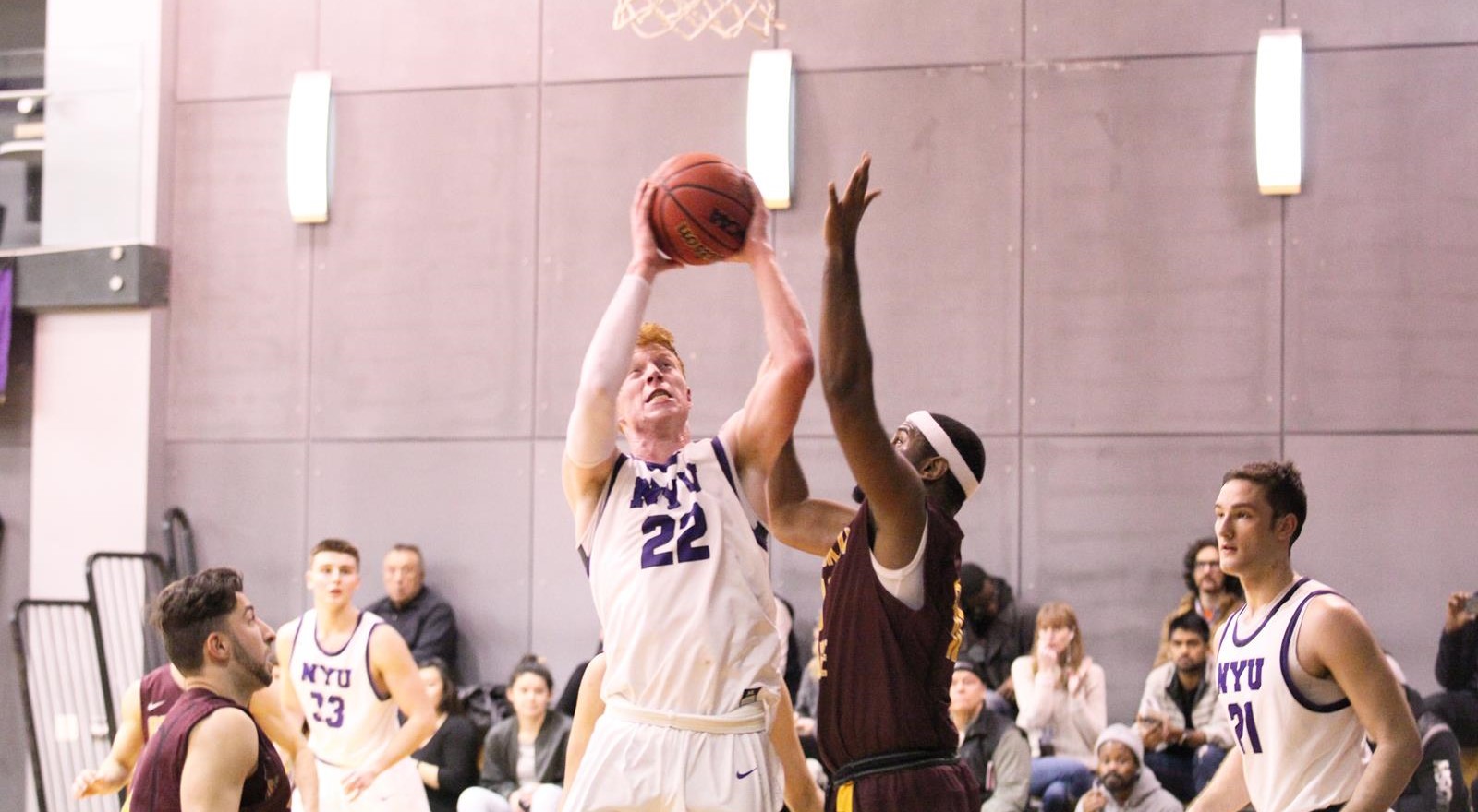 Joe Timmes - 2016-17 - Men's Basketball - NYU Athletics