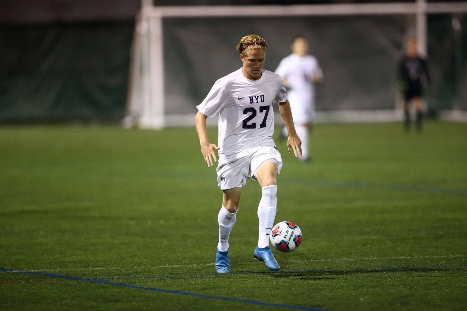 Men's Soccer Defeats Maritime 2-0 - NYU Athletics