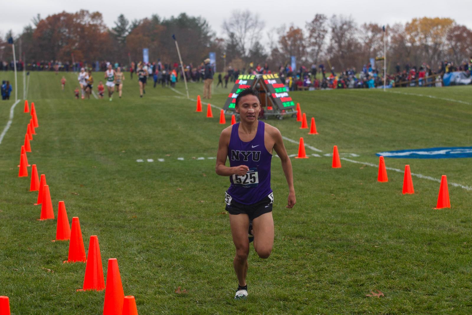 Jordan Reyes - 2017 - Men's Cross Country - NYU Athletics