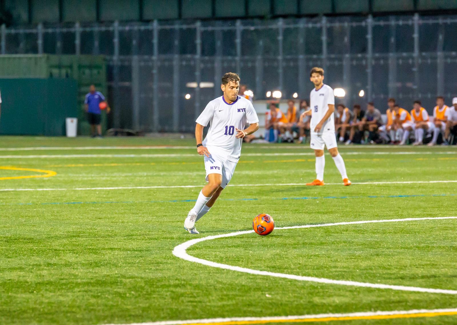 Men's Soccer Rolls to Another Win - NYU Athletics