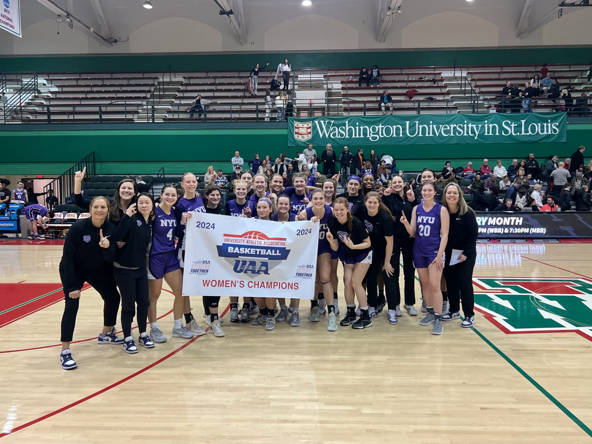 Women's Basketball Clinches UAA Title - NYU Athletics