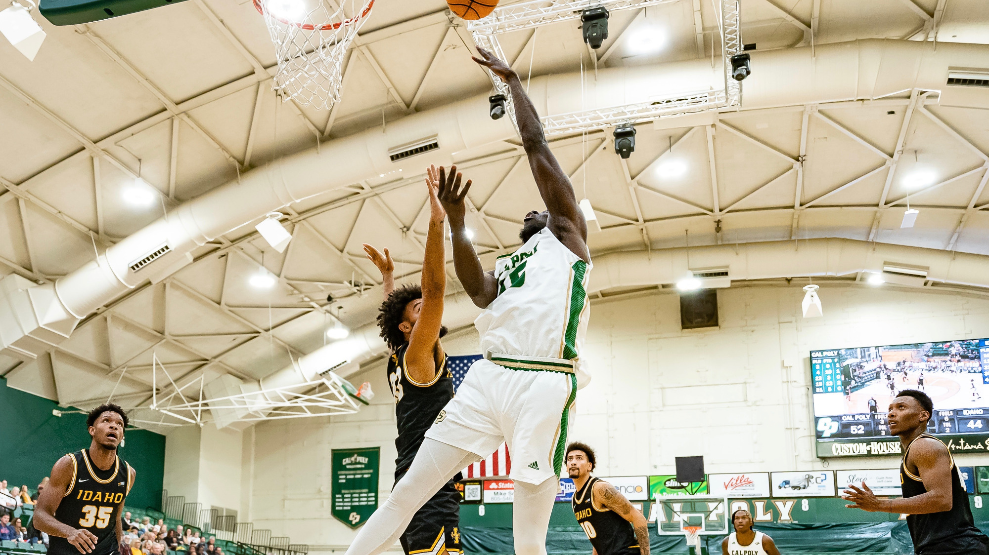 Sharp-Shooting Cal Poly Sprints Past Idaho, 82-71 - Cal Poly