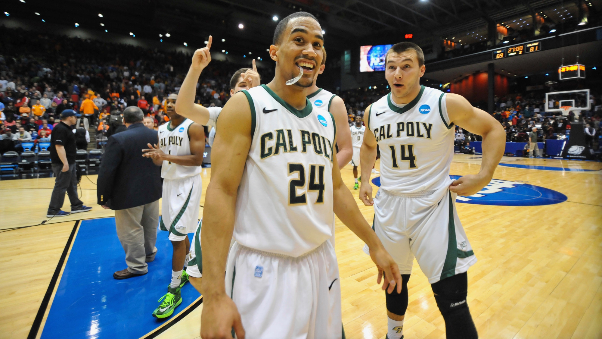 Jamal Johnson - 2013-14 - Men's Basketball - Cal Poly