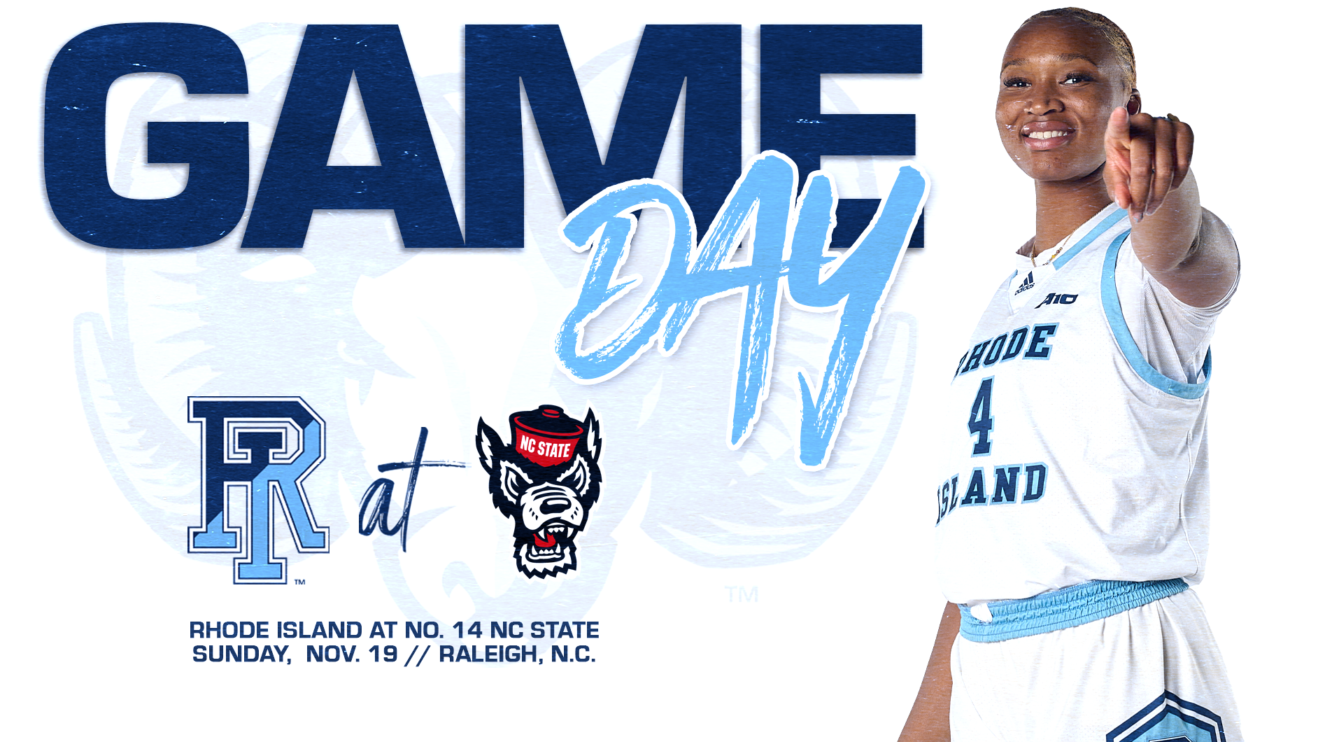 Rams Face No. 14 NC State in Sunday Matinee - University of Rhode Island