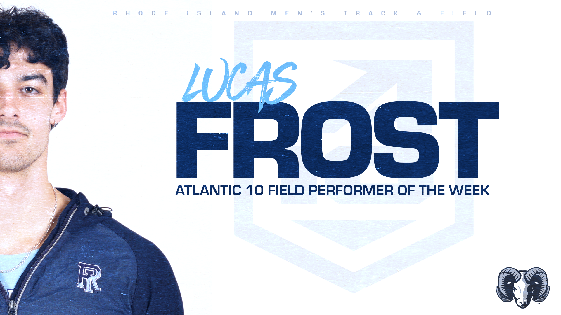 Frost Named Atlantic 10 Field Performer of the Week - University of ...