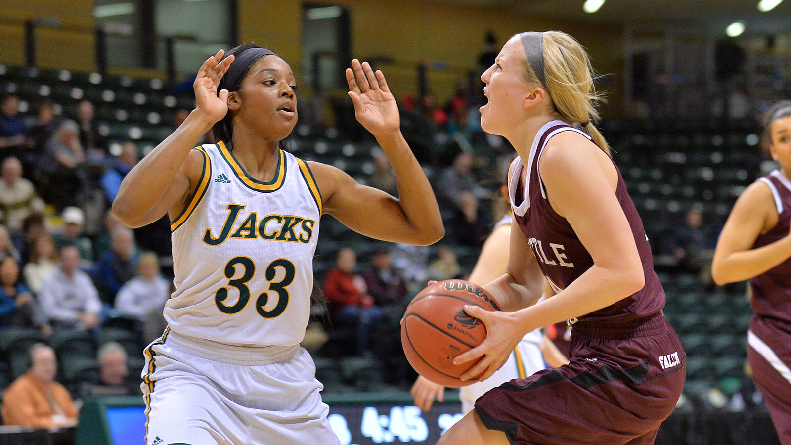 Falcons race past Lumberjackets, into regional semis | University of ...