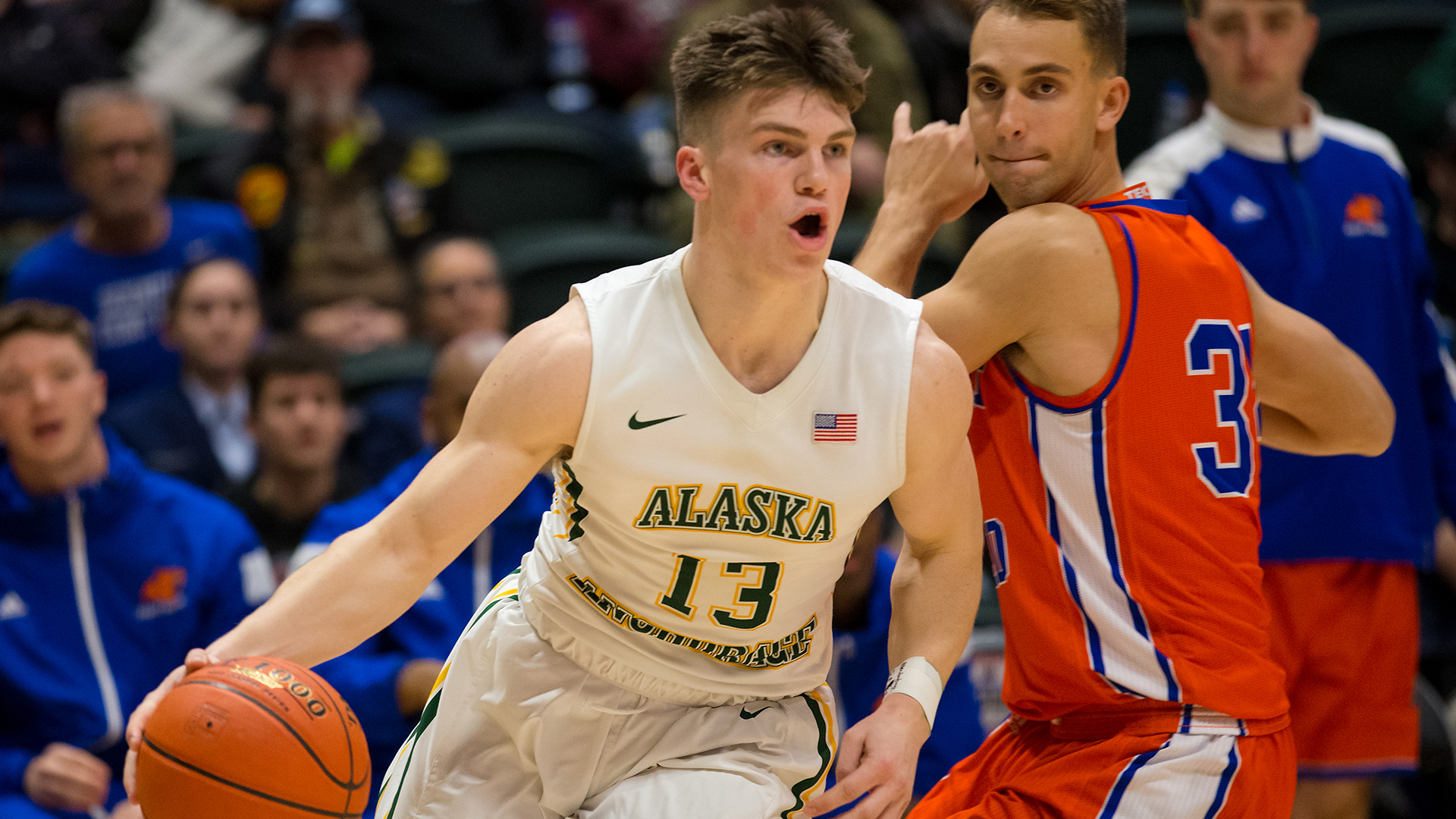 Bevens' 8 treys help UAA sink Coast Guard on ESPNU | University of ...