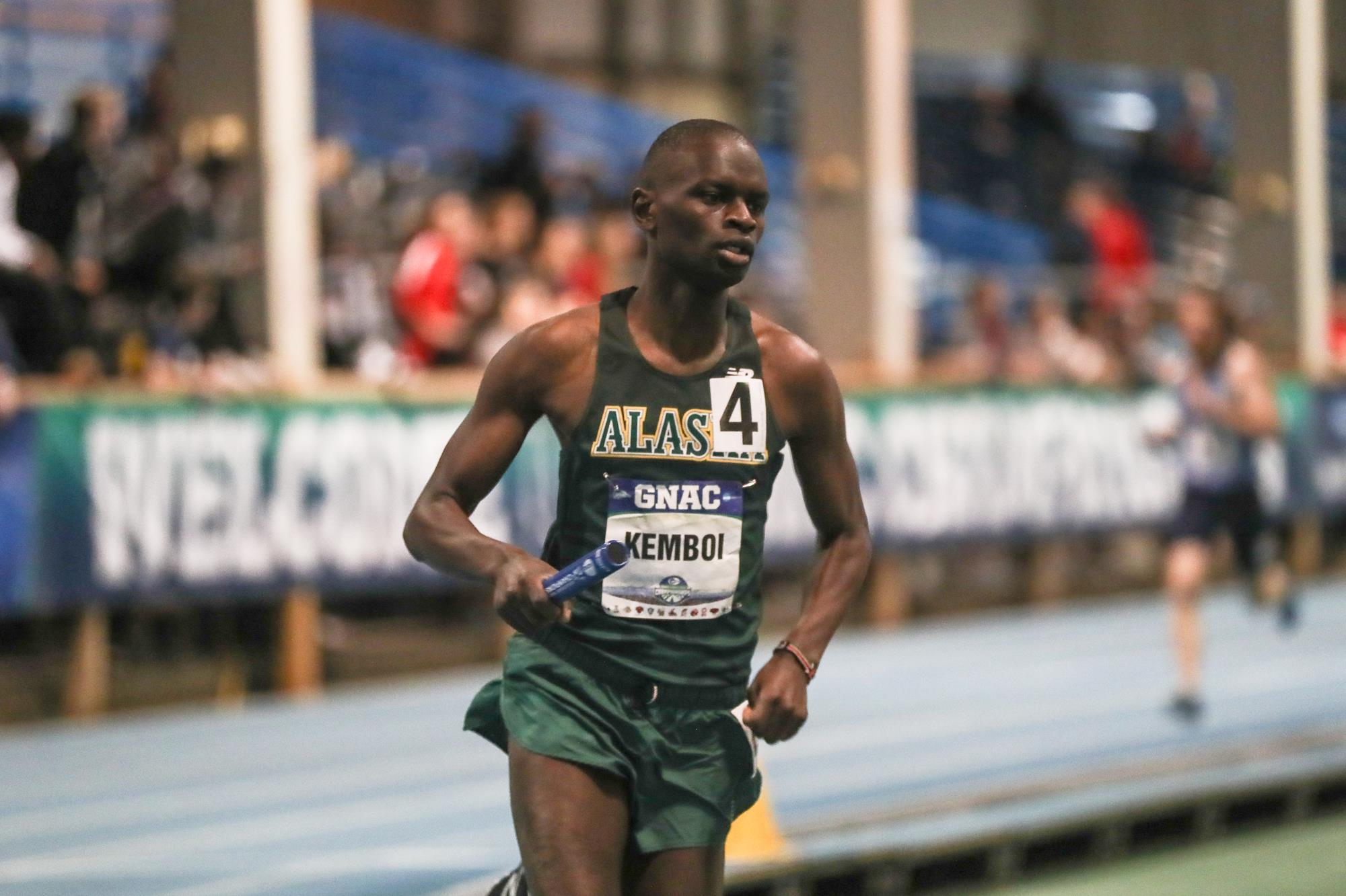 Kemboi wins 3,000 at GNAC Championships | University of Alaska Anchorage