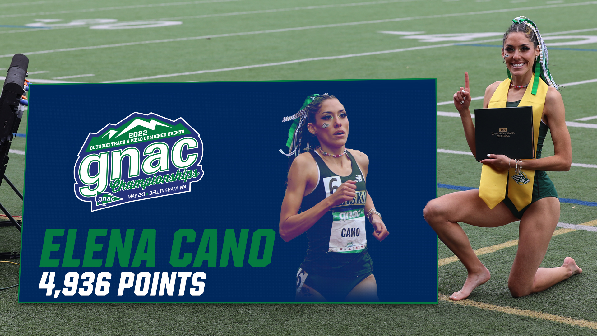 Elena Cano | 2022 | TRACK & FIELD | University of Alaska Anchorage