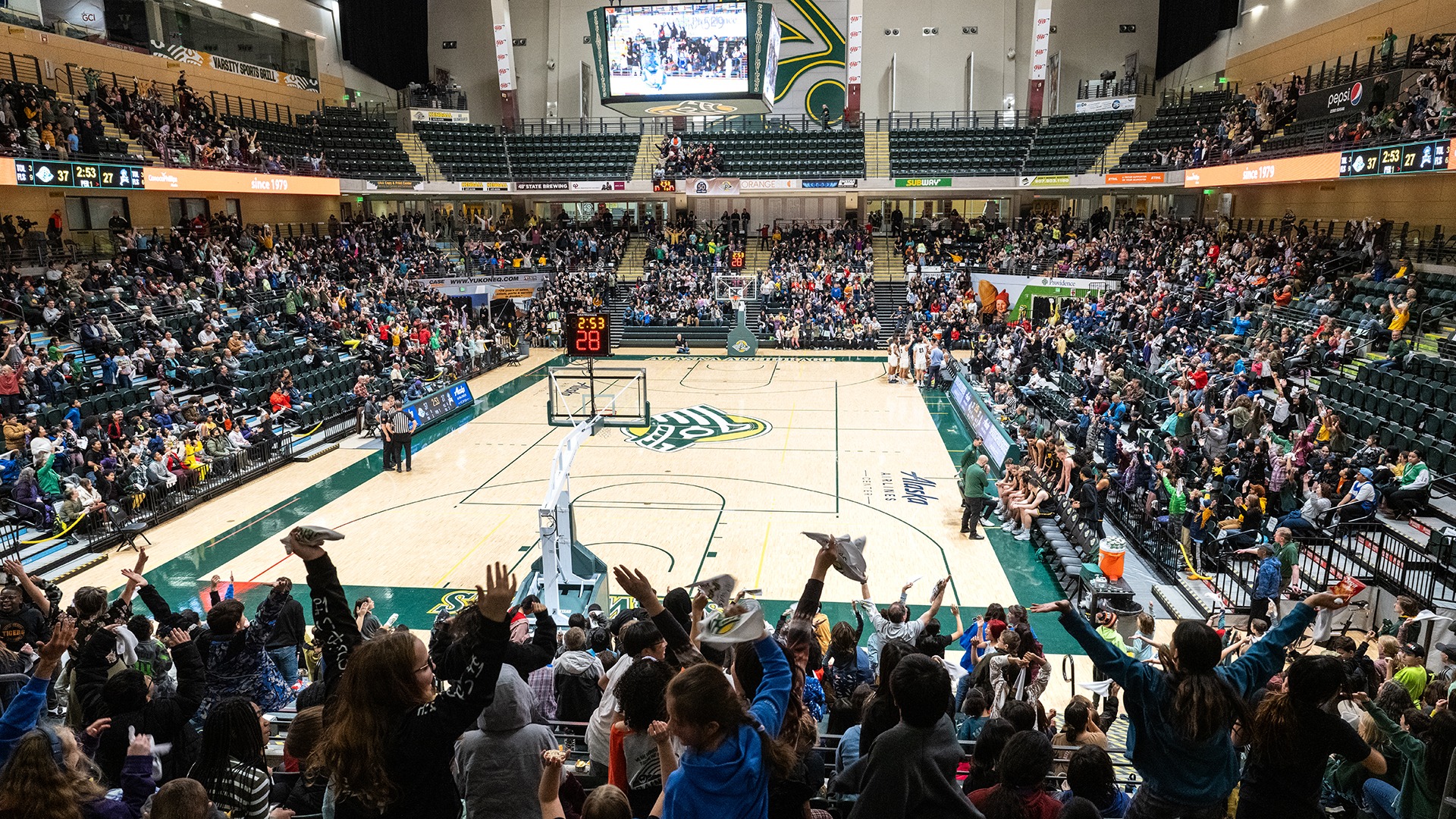 Seawolves sink Keelhaulers, 86-69, in front of 3,200 | University of ...