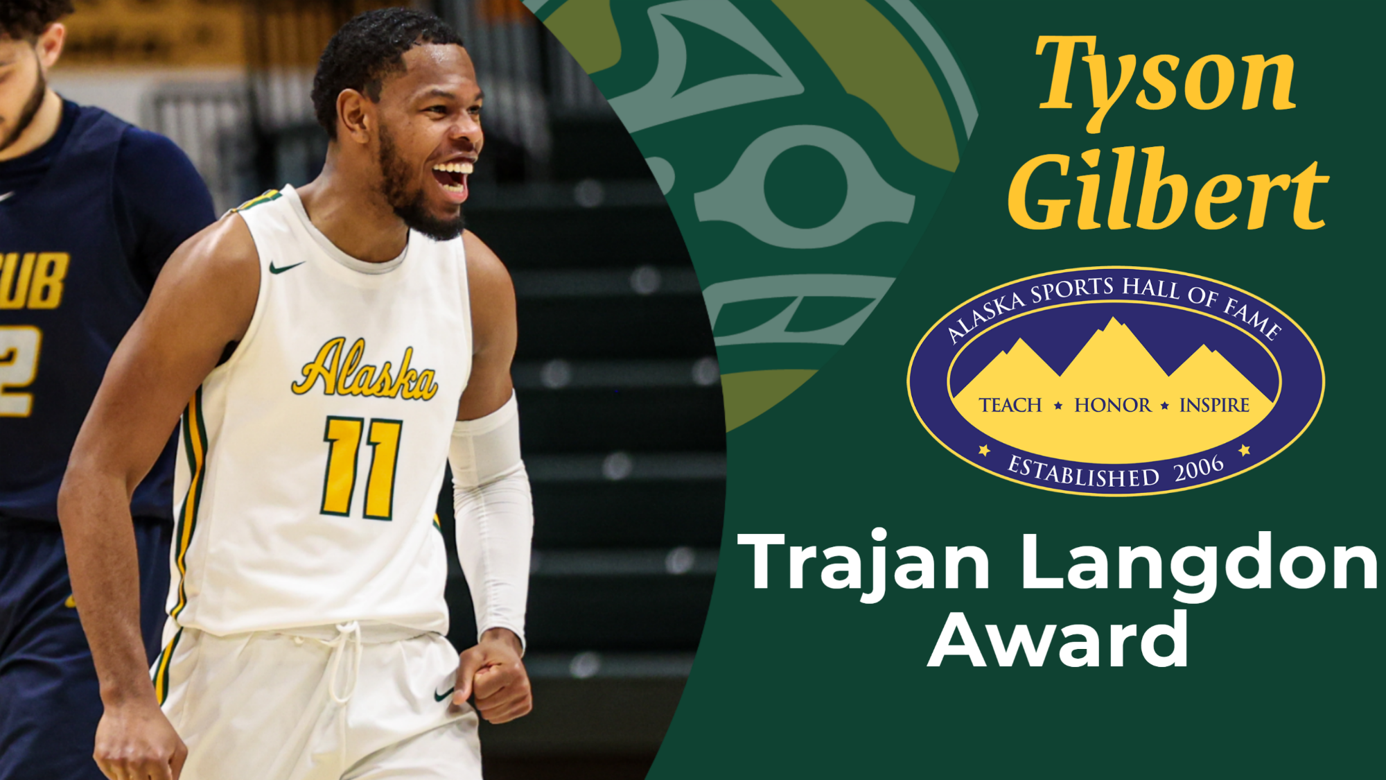 Gilbert named Trajan Langdon Award winner | University of Alaska Anchorage