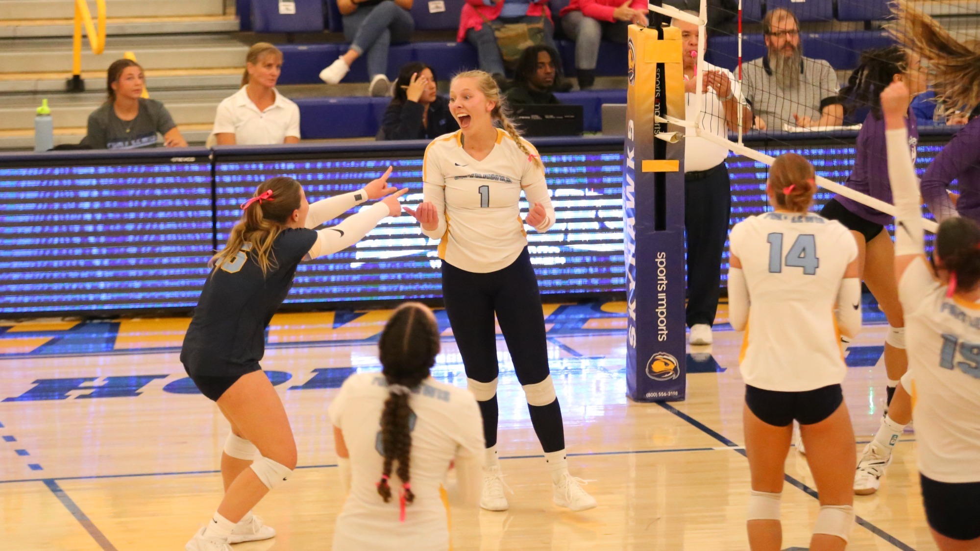 Swenson’s season-high secures series sweep of Cowgirls - Fort Lewis ...