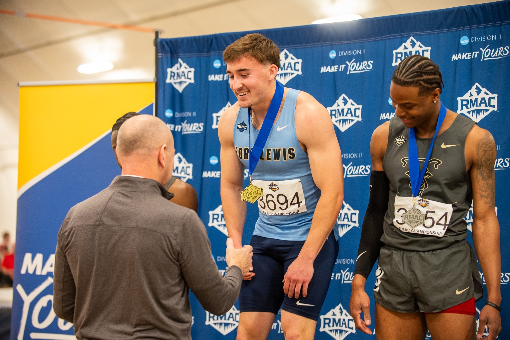 Gaumont advances to finals in 60m on day one of RMAC Championships ...