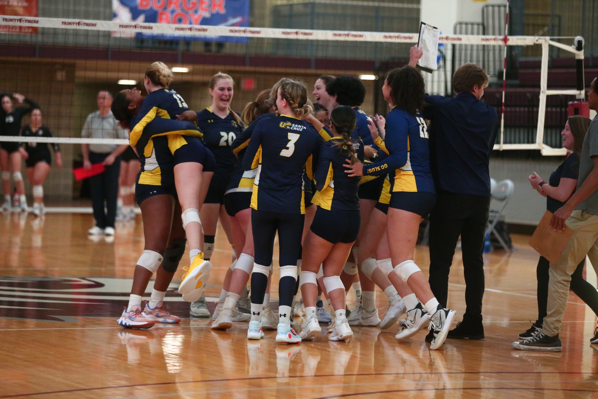 Texas Two-Step. Volleyball wins two in Texas - University of California ...