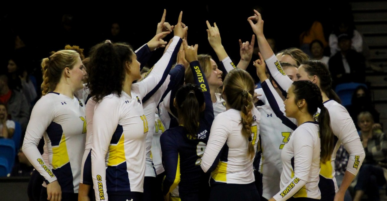 No. 24 Banana Slugs open weekend with four-set win over Chapman ...