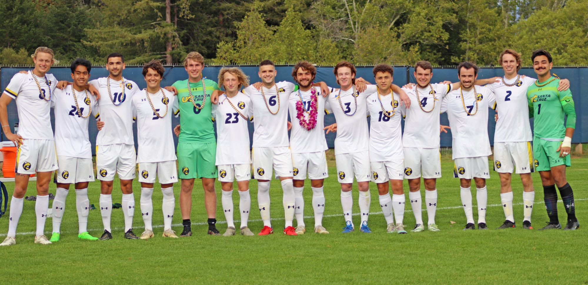 Men's Soccer closes regular season with Senior Day - University of ...