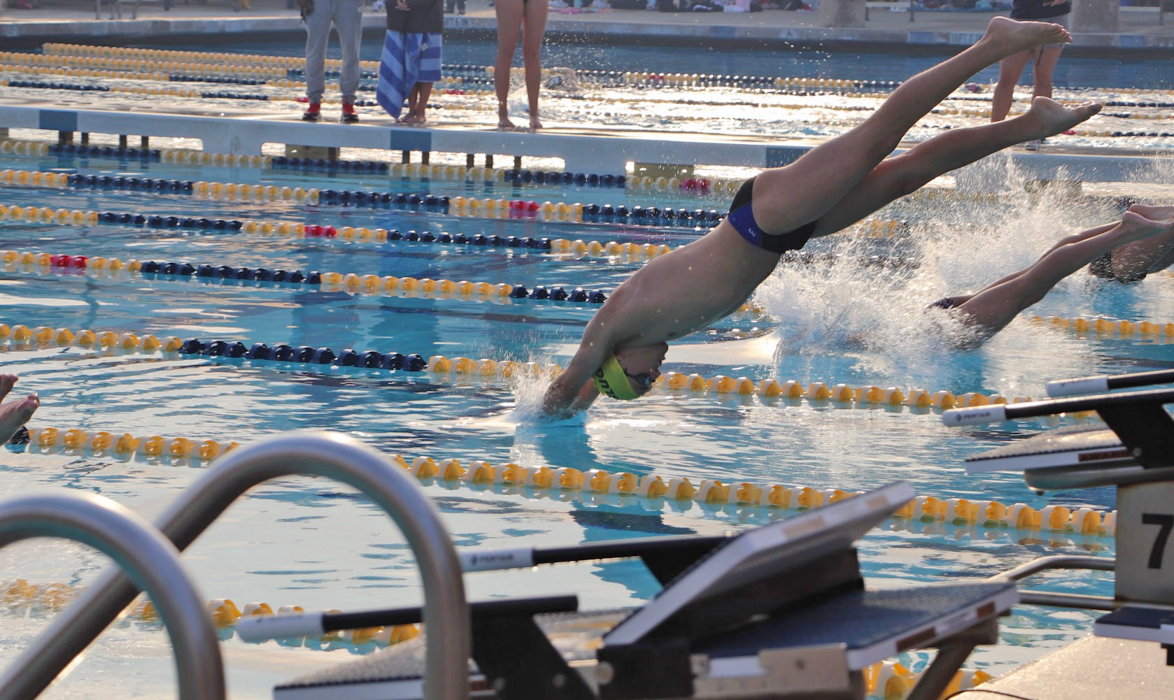 Swim and Dive in second after Day One of Slug Shootout - University of ...