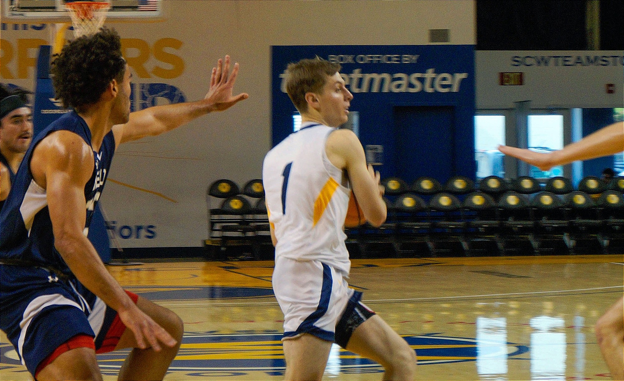 Big second half gives men's basketball comeback win - University of ...