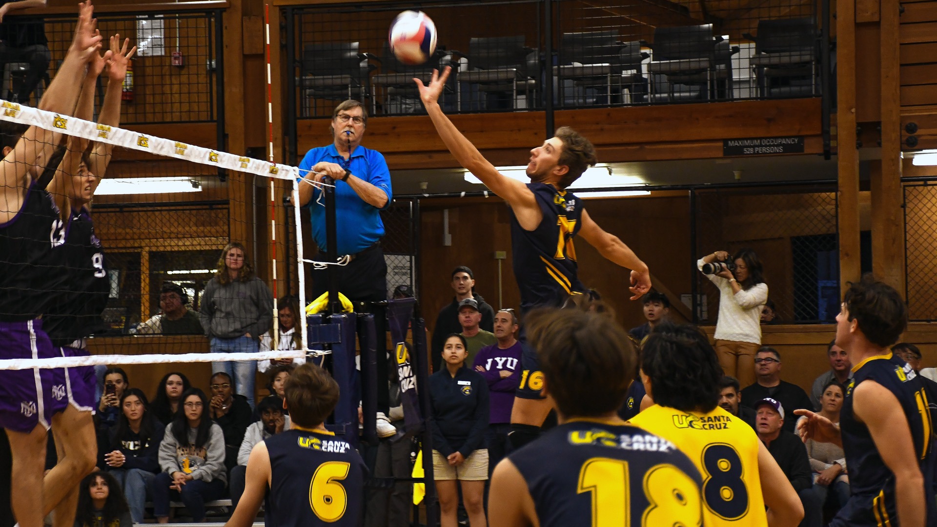 Men's Volleyball drops Slug Slam opener 3-1 to NYU - University of ...