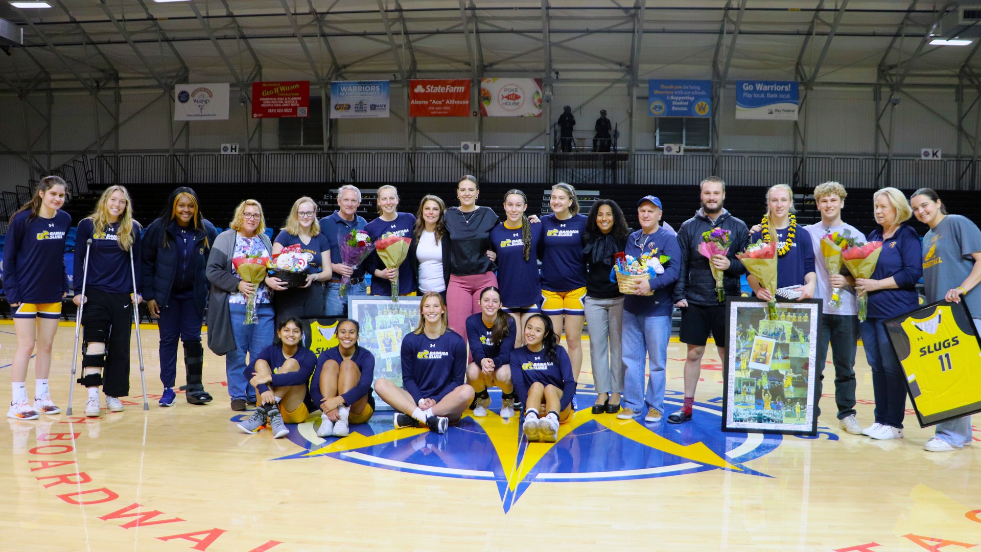 Women's Basketball celebrates Senior Day - University of California ...