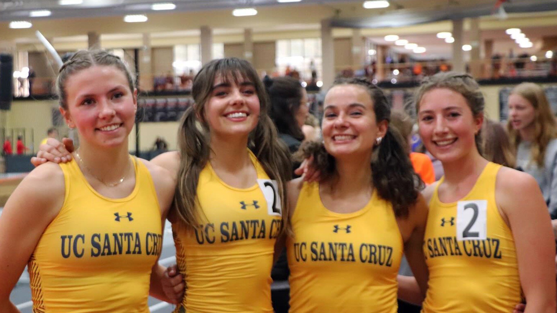 Track and Field set new DMR records in Iowa - University of California, Santa Cruz