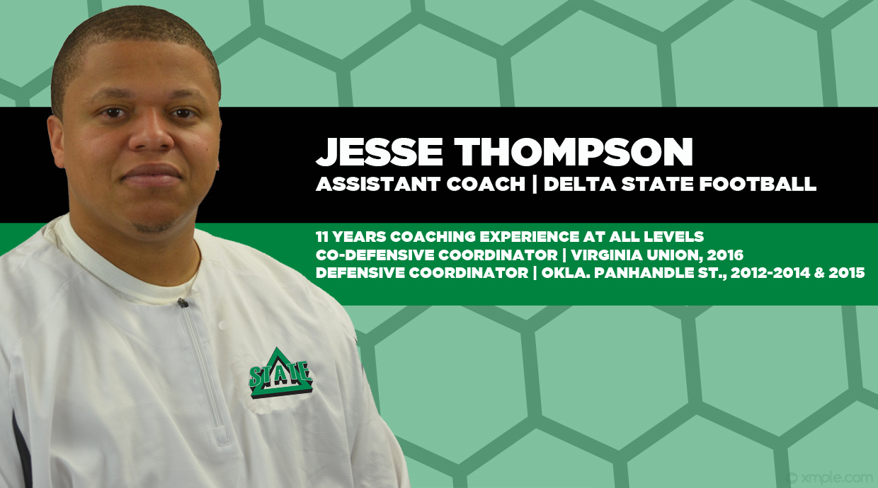 Delta State Announces Jesse Thompson As Secondary Coach - Delta State ...