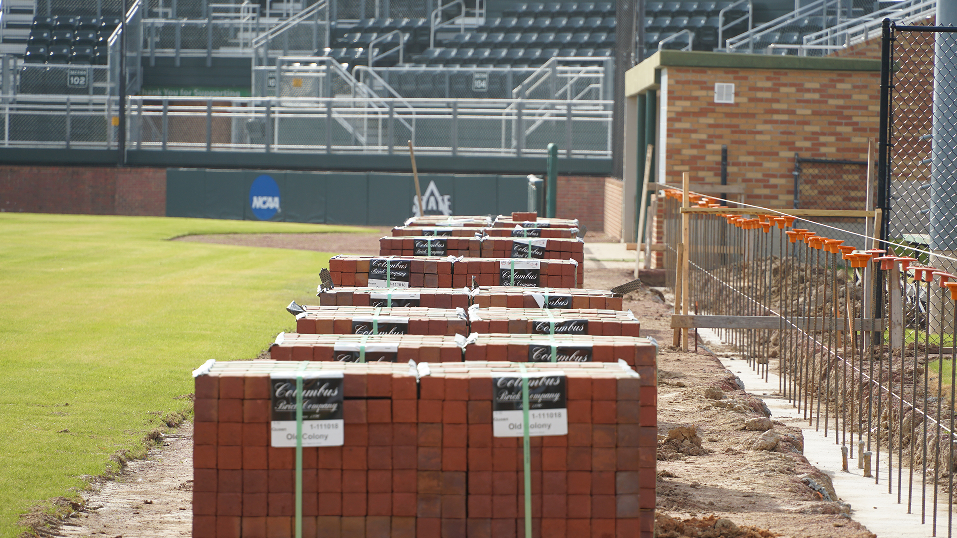 Brick additions coming to Harvey Stadium-Ferriss Field - Delta State ...