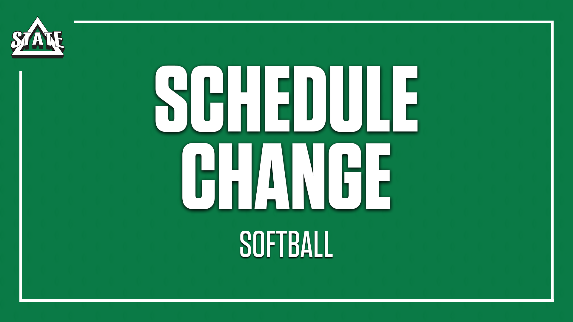 Times and Location Changes Announced for Softball Series At CBU - Delta ...