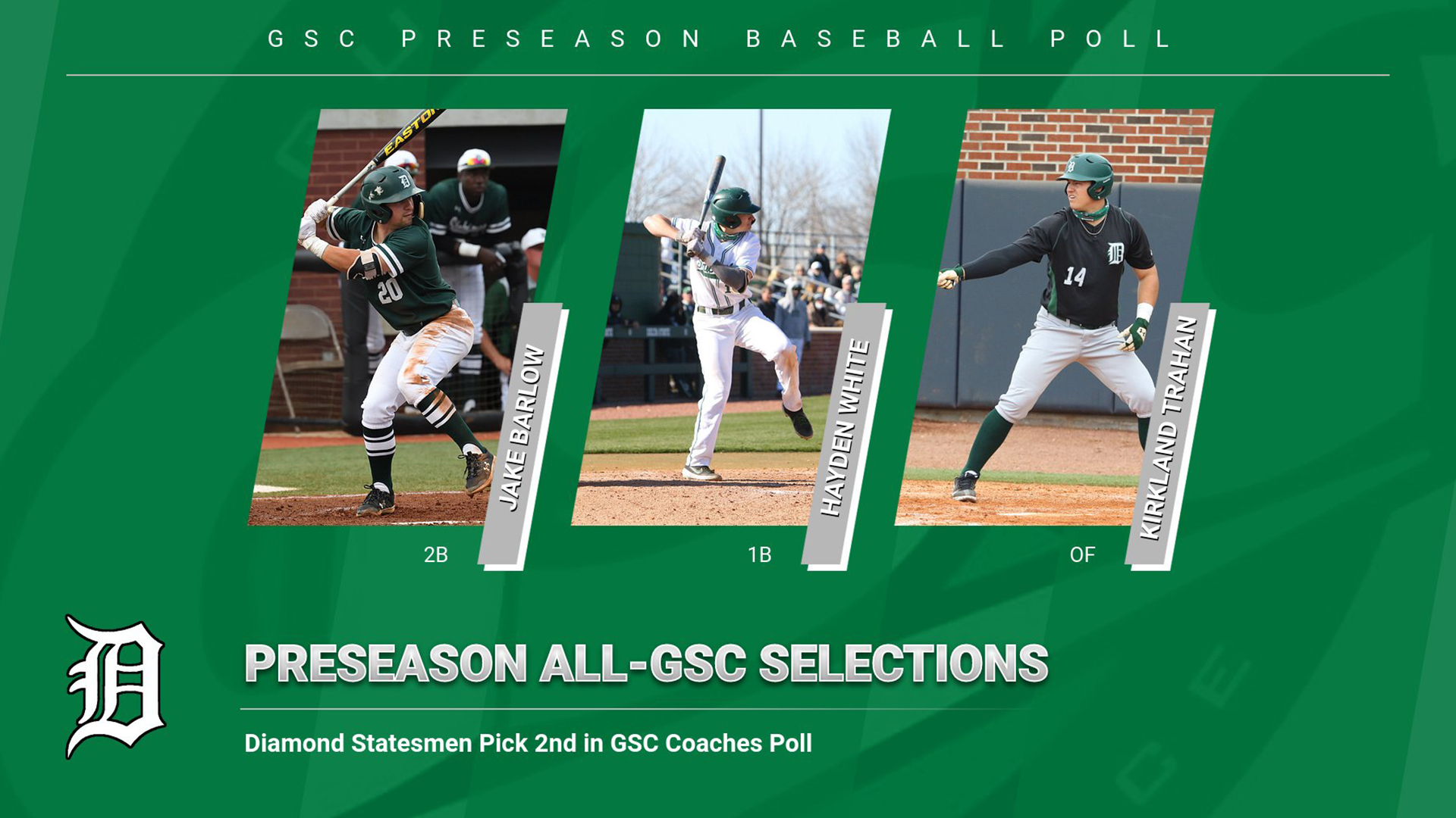 Kirkland Trahan - Baseball - Delta State University Athletics