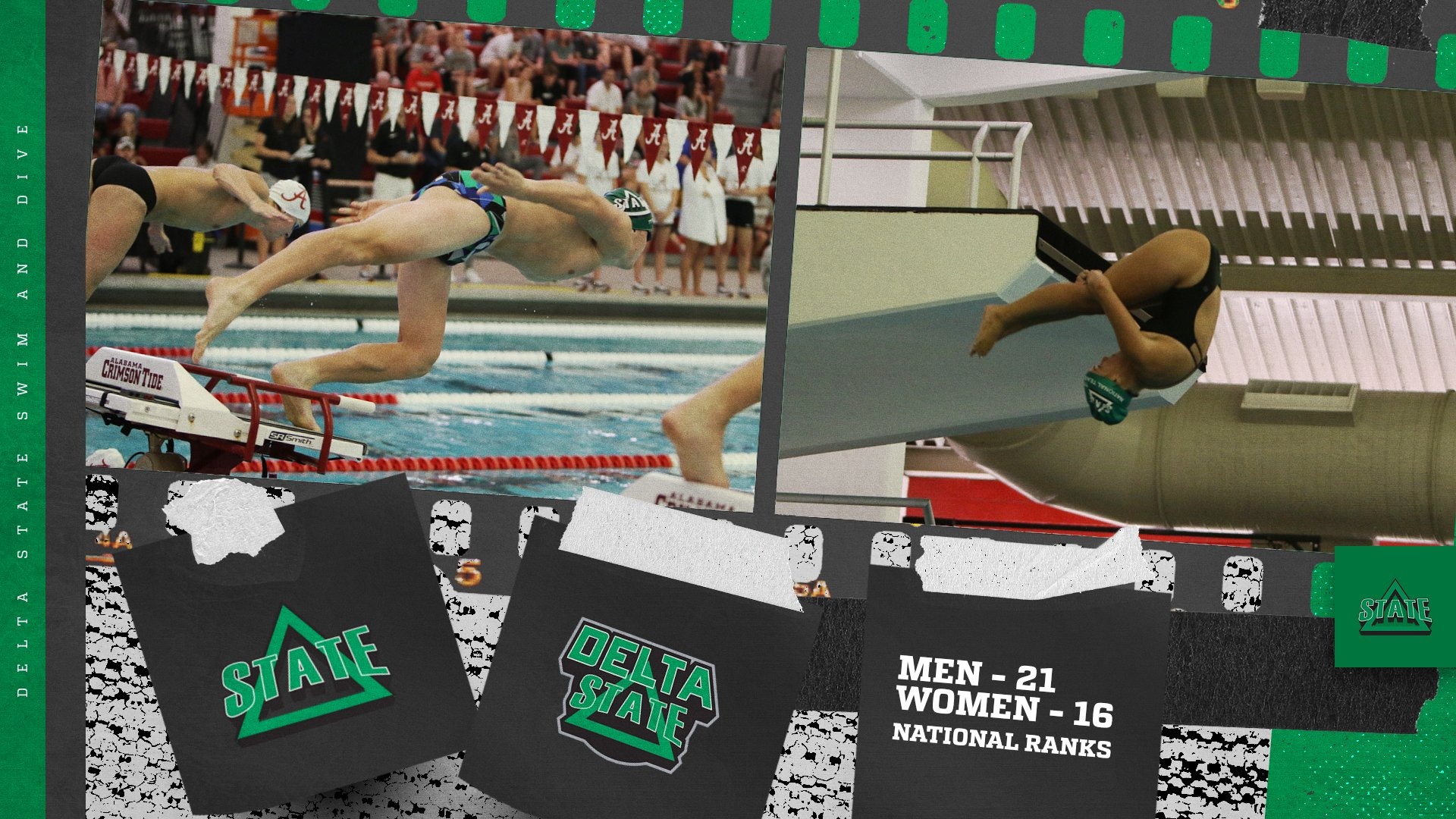 Delta State Men and Women's Swim and DIve Team Ranked in Top 25 Polls ...