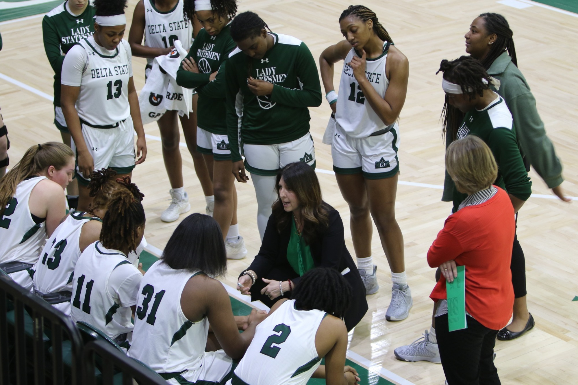 Lady Statesmen Send Seniors Off with A Win - Delta State University ...