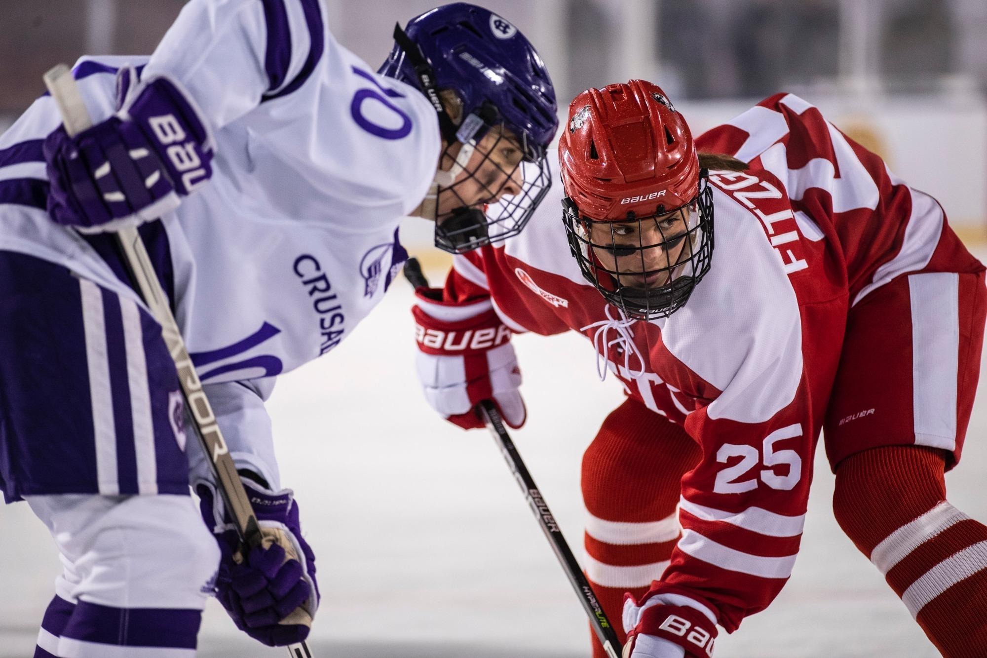 Terriers Edged by Holy Cross, 3-2, at Frozen Fenway - Boston University ...