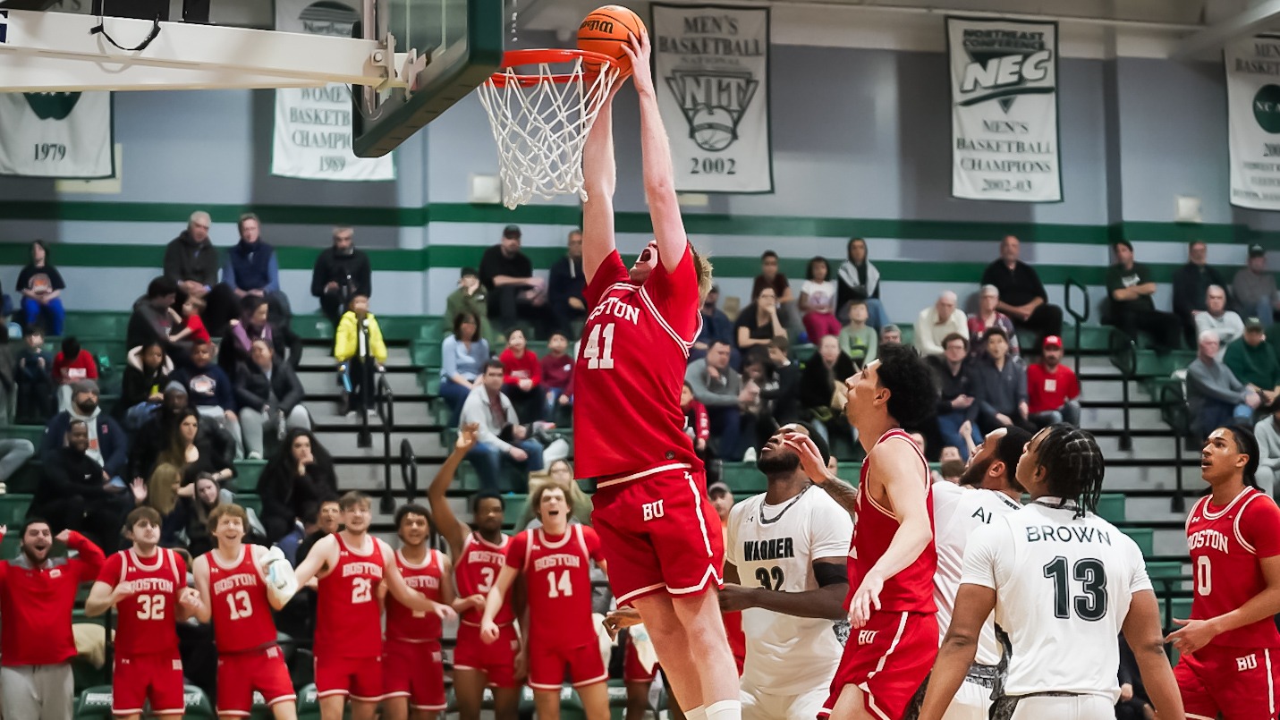 Men's Basketball Rides Landrum Double-Double to 73-59 Victory at Wagner ...