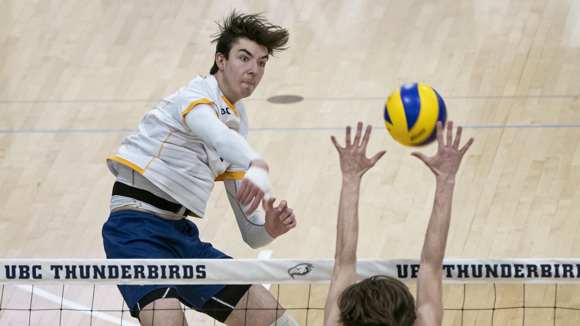 T-Birds edge Wesmen in five sets to sweep quarter-final series ...