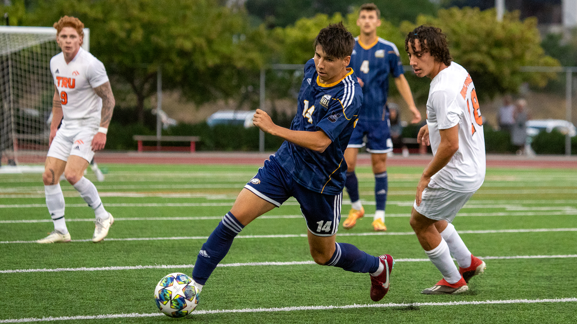 UBC falls short with season opening loss in Kamloops - University of ...