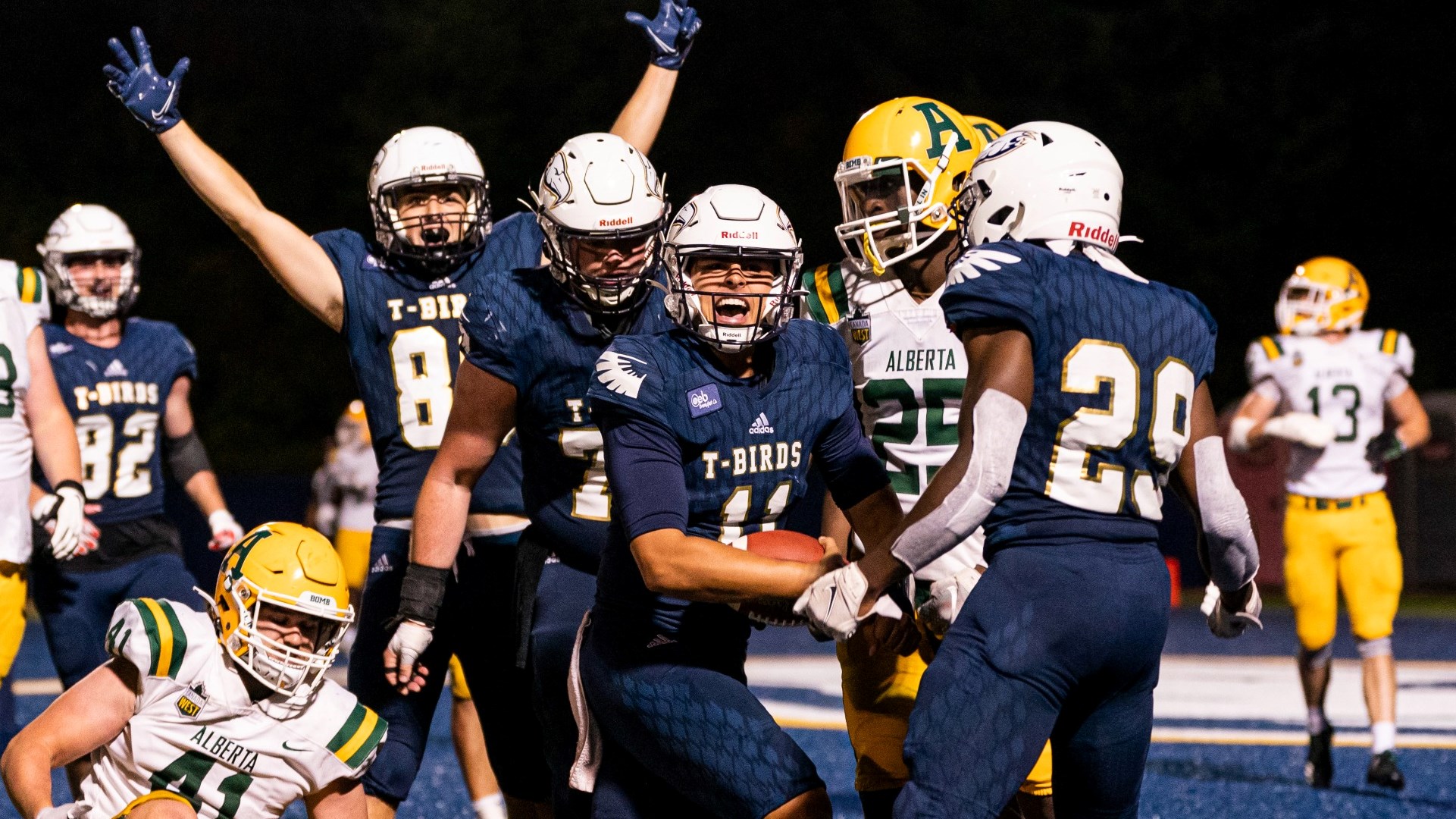 Strong fourth quarter leads UBC to home opener victory - University of ...