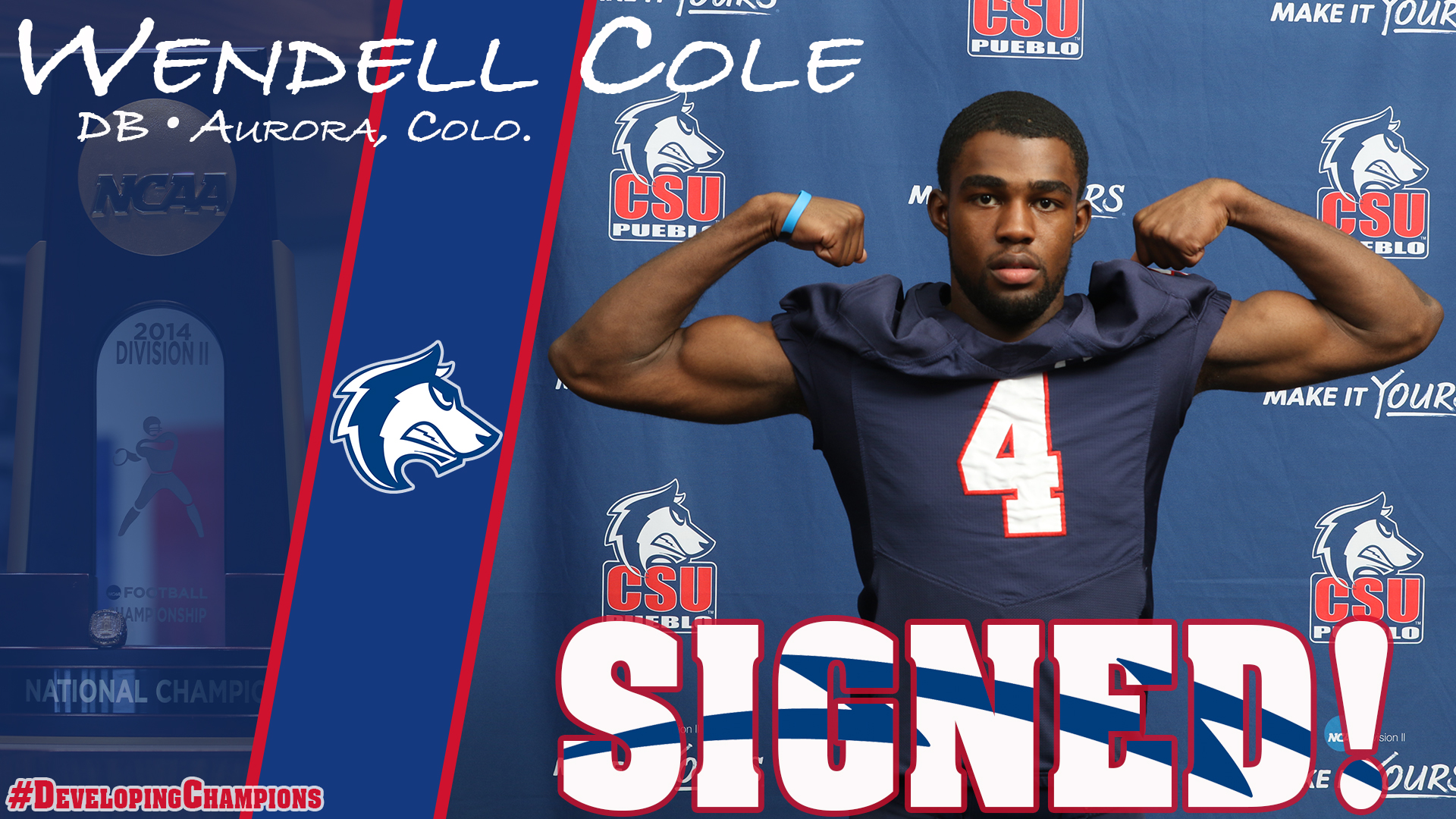 Wendell Cole - Football - Colorado State University Pueblo