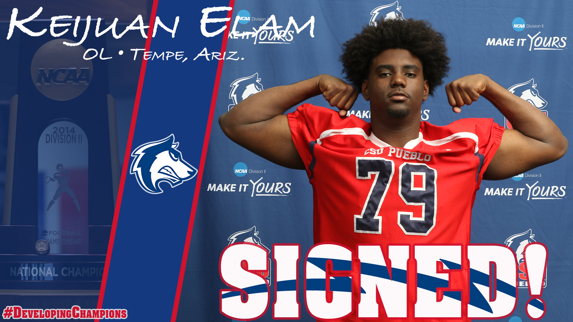 Keijuan Elam - Football - Colorado State University Pueblo