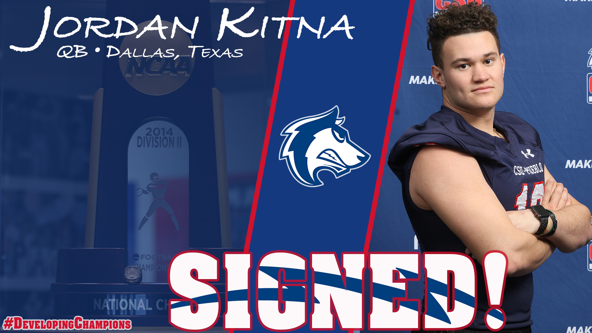 Jordan Kitna - Football - Colorado State University Pueblo