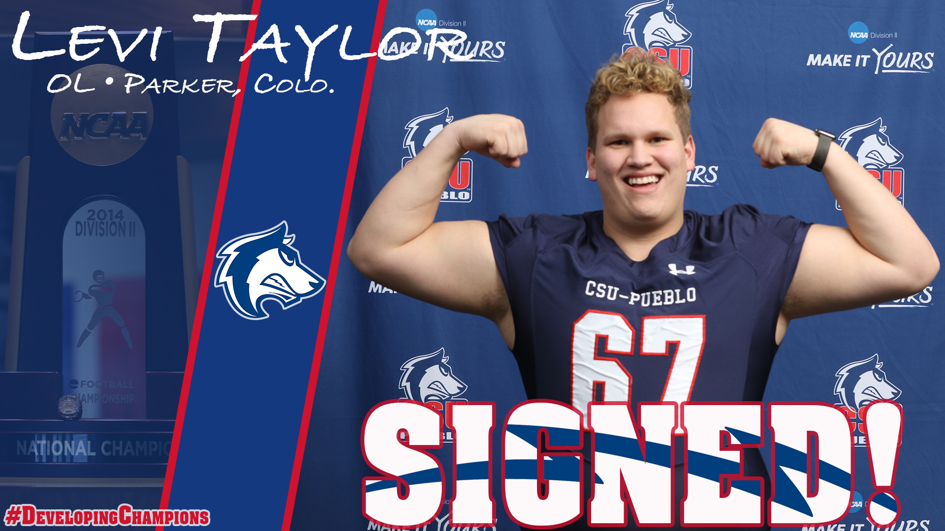 Levi Taylor - Football - Colorado State University Pueblo