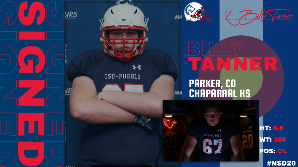 Billy Tanner - Football - Colorado State University Pueblo