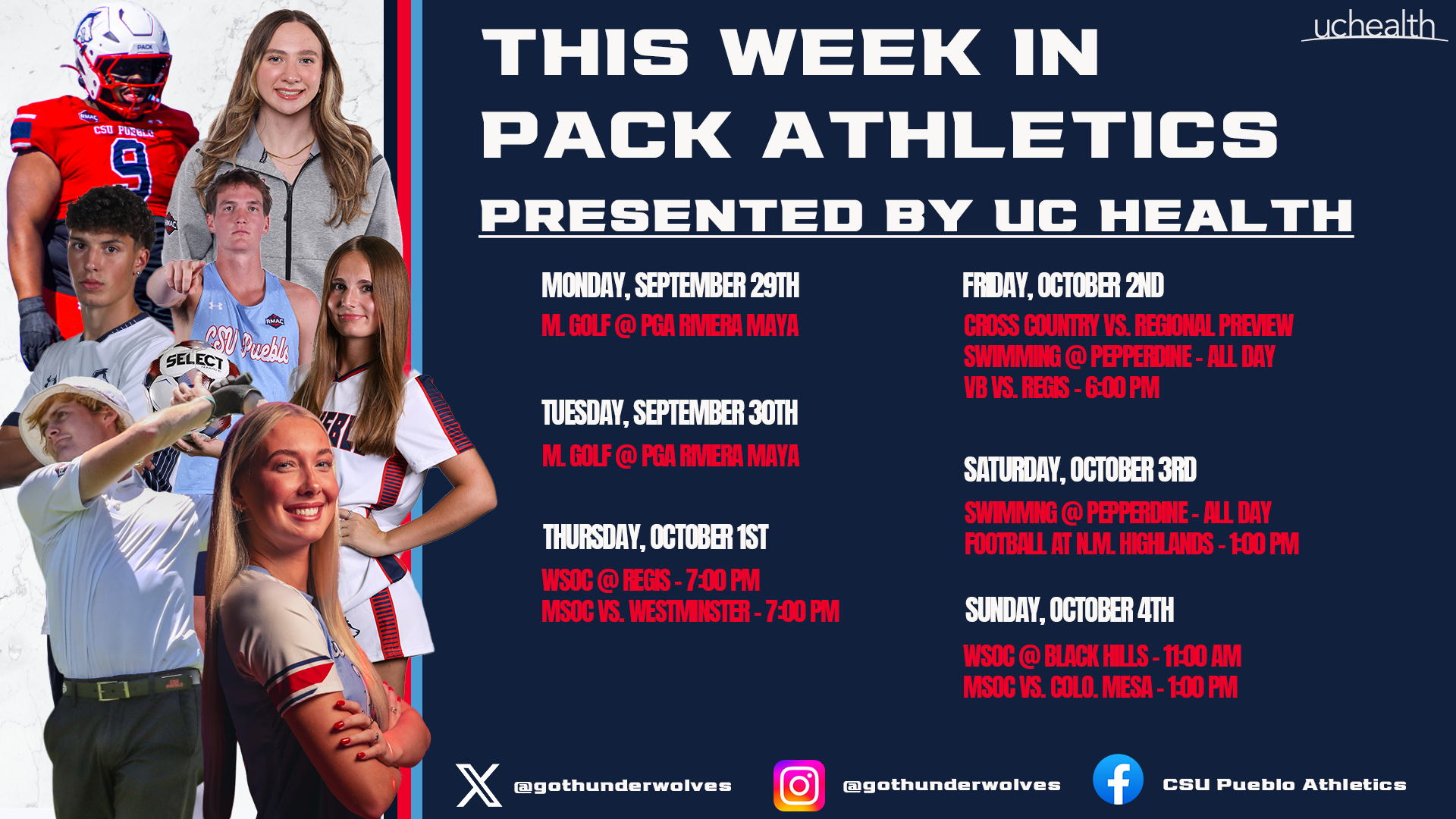 CSU Pueblo Athletics Sits Third in Final Fall Division II Learfield ...