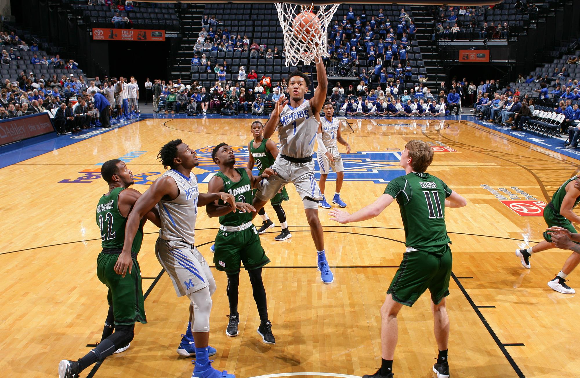Jamal Johnson - 2017-18 - Men's Basketball - University of Memphis ...