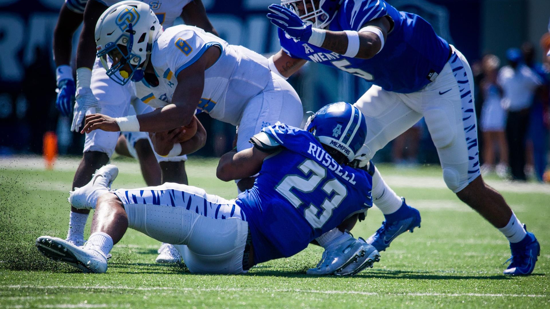 JJ Russell - 2021 - Football - University of Memphis Athletics