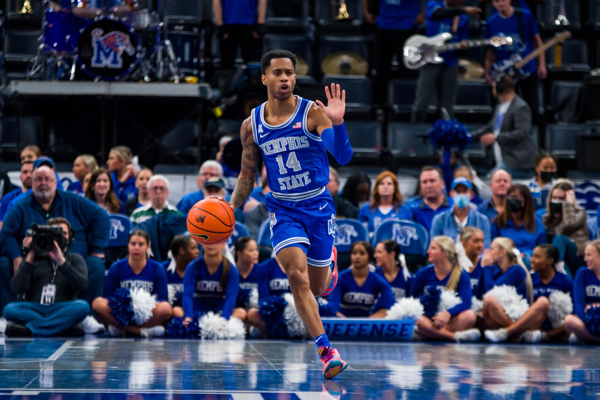 Tyler Harris - 2021-22 - Men's Basketball - University of Memphis Athletics