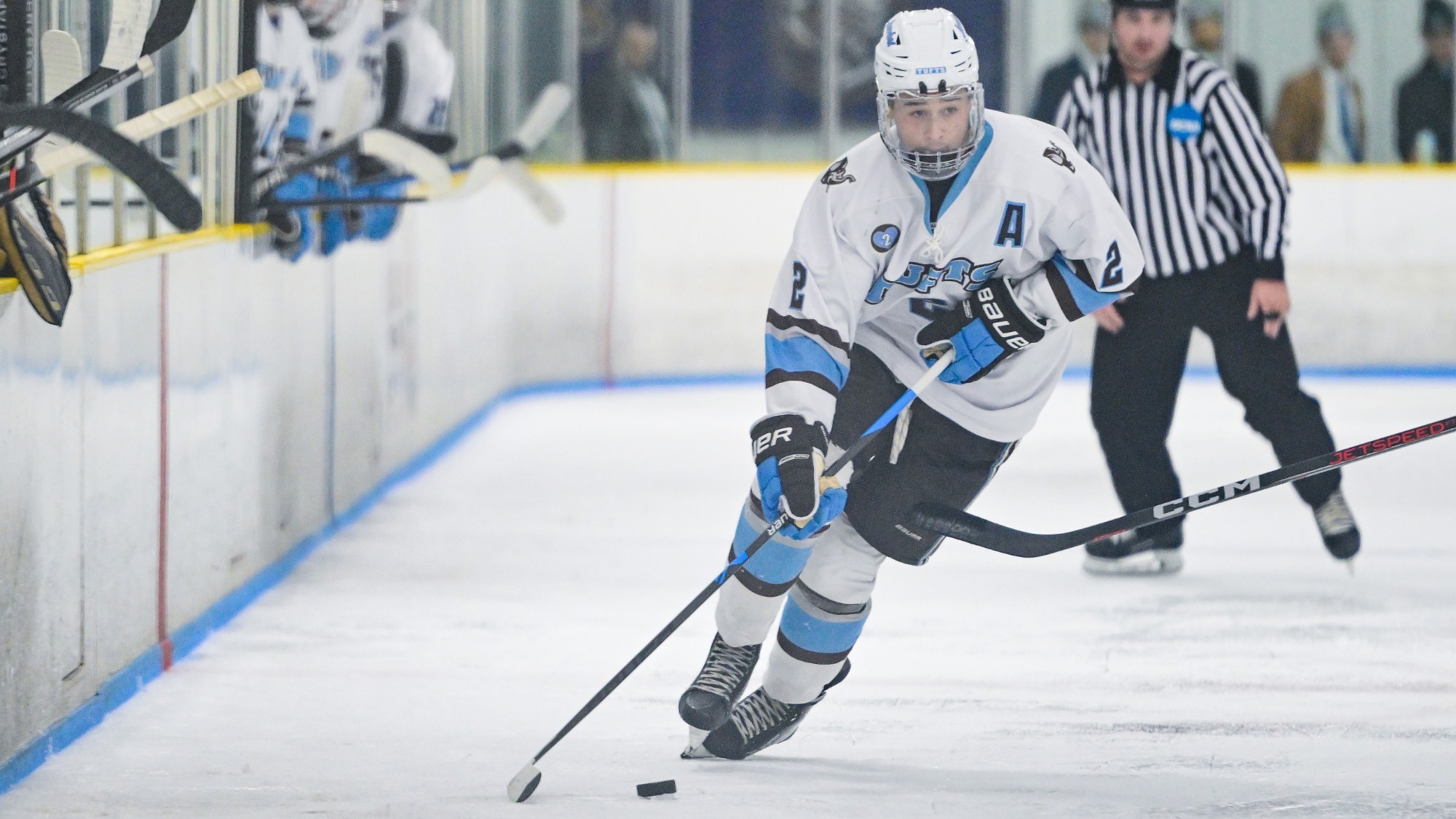 Hockey Edged by #15 Thoroughbreds 3-1 in Skidmore Thanksgiving ...